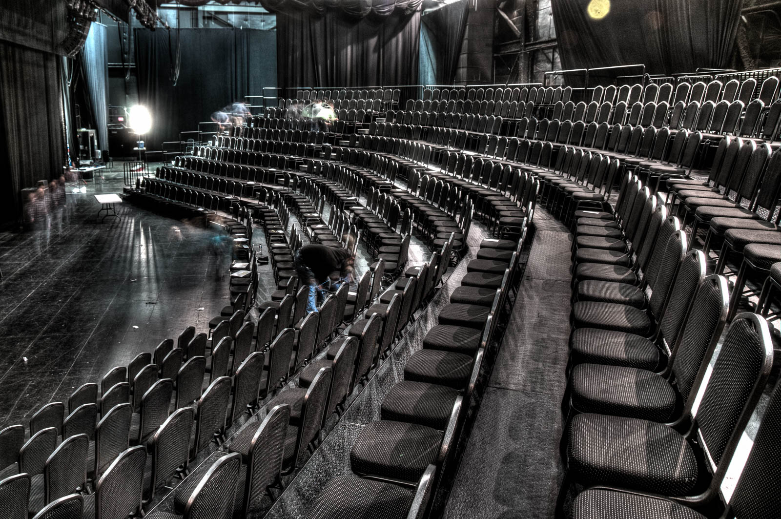 Curved Audience Risers. Engineered Sightlines. Elevated Experience.