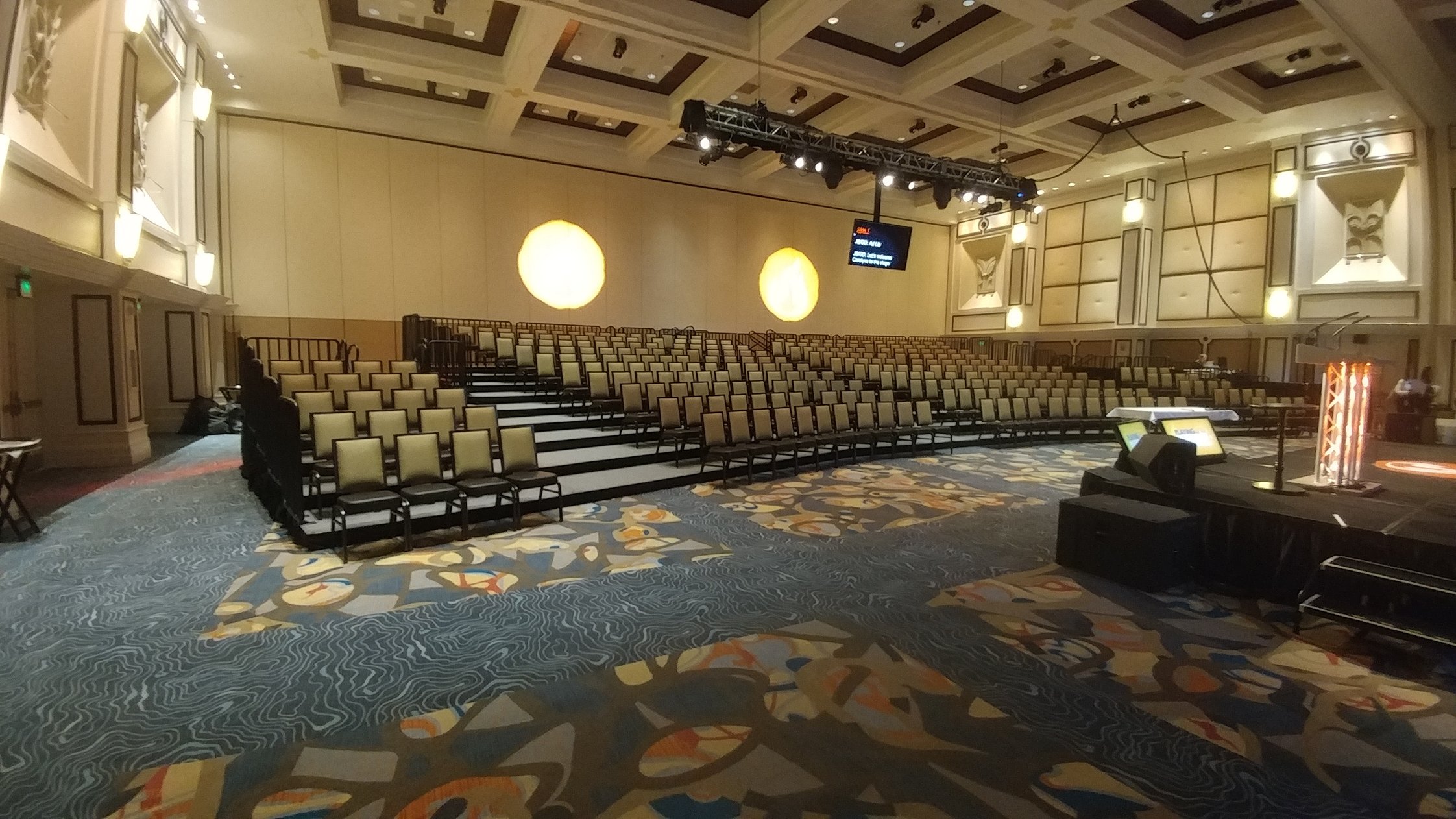 Curved Audience Riser Rental: Your Ticket to First Class Seating